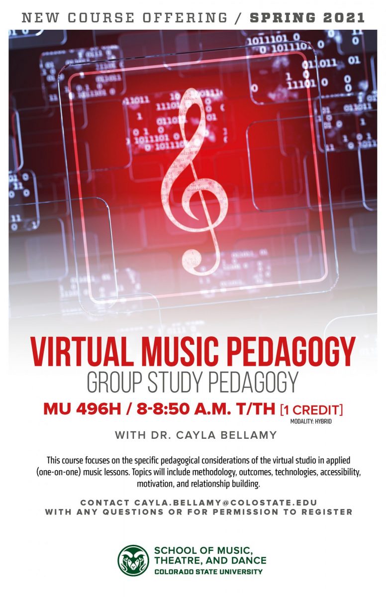 New Virtual Music Pedagogy course coming this spring - Music